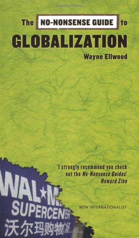 the no nonsense guide to globalization no nonsense guides wayne