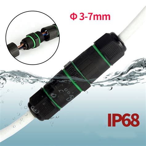 1pc Waterproof Junction Box 3 Way Junction Box Out Grandado