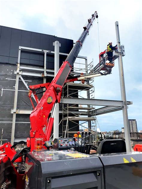 Unic Urw 546 Mini Spider Crane For Sale Liffey Crane Hire