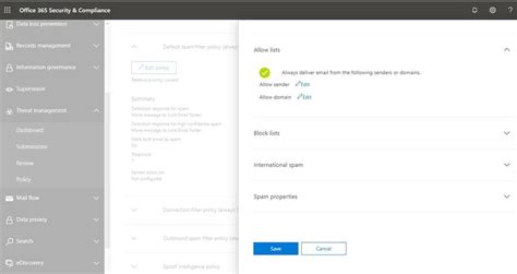 Office 365 Domain Email Whitelist Not Working Cloud Computing And Saas