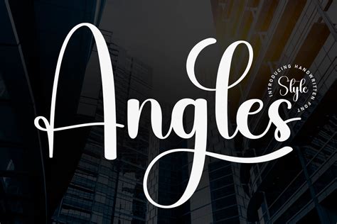 Angles Regular Premium Font
