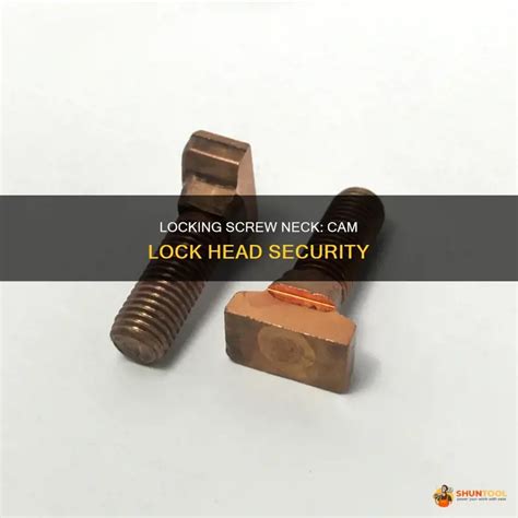 Locking Screw Neck Cam Lock Head Security Shuntool