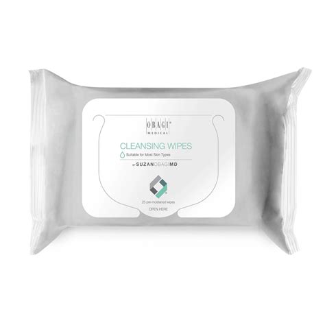 Obagi 25 Ct Cleansing Wipes Scentsworld