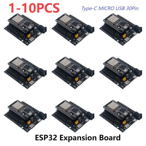 1 10pcs Esp32 Entwicklungs Platine Erweiterungs Karte Esp Wroom 32