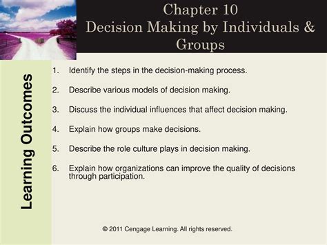 Group Decision Making Process Steps