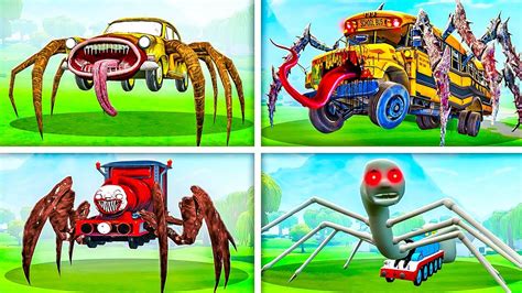 ЧУ ЧУ ЧАРЛЬЗ Vs ПАРОВОЗИК ТОМАС ЕХЕ Vs МАШИНА ПОЖИРАТЕЛЬ Vs АВТОБУС ПОЖИРАТЕЛЬ В ГАРРИС МОД