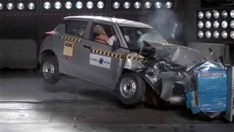 New Maruti Swift Crash Test Global Ncap Ratings Results And Video Drivespark News