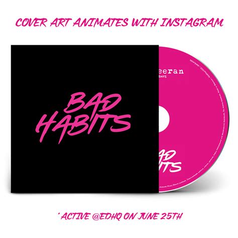 Bad Habits Limited Edition Cd Single Ed Sheeran Warner Music