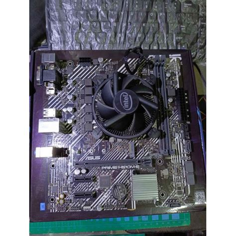 Jual Paket I3 Gen 10 I3 10105f Dan H510m Ram 16gb Ddr4 No Ryzen Ddr5 Rtx Mobo Procie Kota