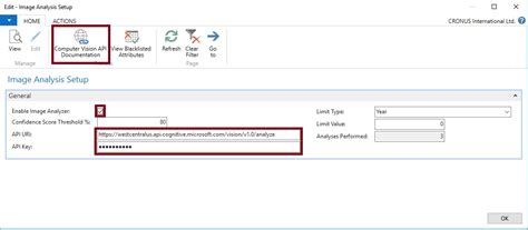 Image Analysis Feature In Dynamics NAV ARKSD Consultancy Private Limited
