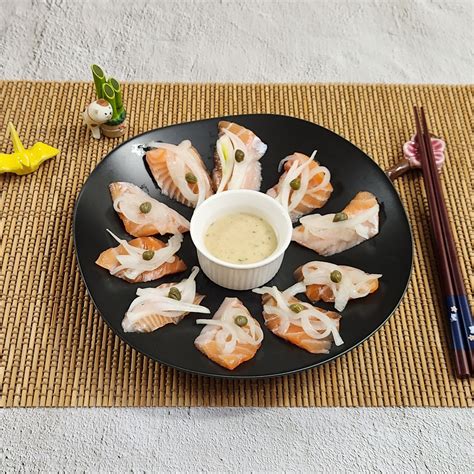 연어회 소스 홀스래디쉬소스 양파초절임 만들기