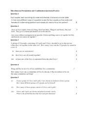 Practice Permutation And Combination Questions Solve With Ease Course Hero