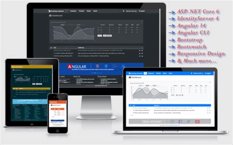 Quickapp Standard Premium Aspnet Core 6angular 14 Template With