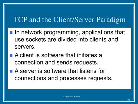 PPT TCP Socket Application PowerPoint Presentation Free Download ID 763194