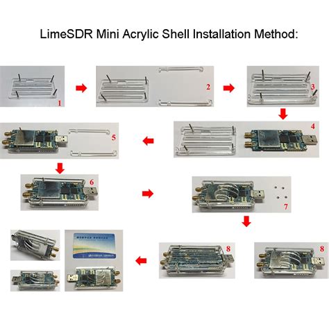 1pcs Acrylic Case For Limesdr Mini Sdr Board Vicedeal