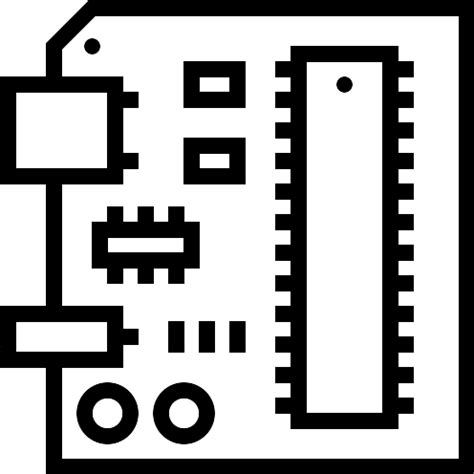 Circuit Board Microchip Vector SVG Icon SVG Repo