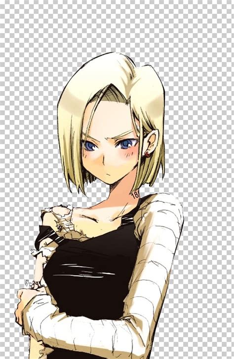 Android 18 Krillin Dragon Ball Fan Art Manga Png Clipart Android Anime Arm Art Blond Free