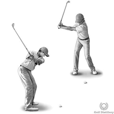 Golf Backswing Rear View