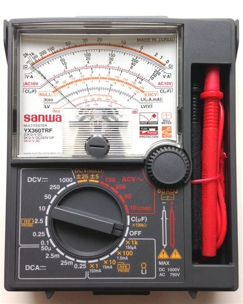 Analog Multimeter Diagram