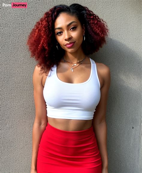 Ai Black Babe With Red Hair 3 Spedoinkle14