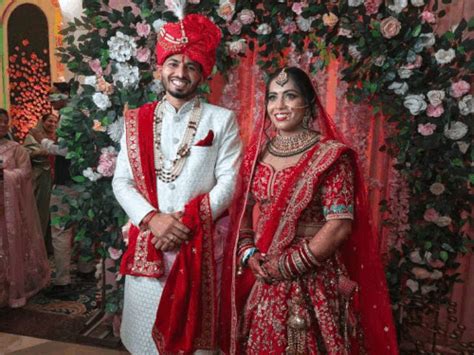 Olympian Neha Goyal Marries Hockey Player Sunil In Sonipat