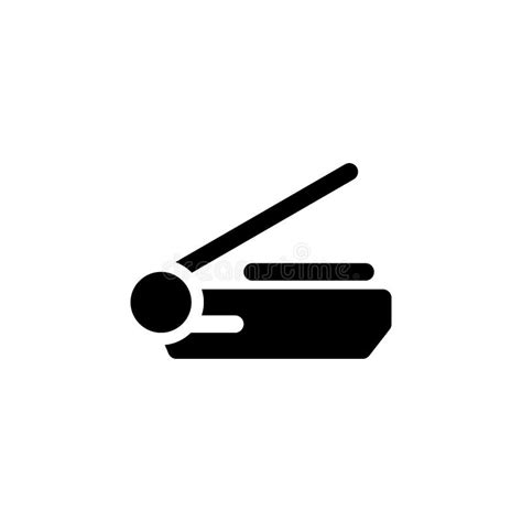 Scanner Vector Icon Computer Component Icon Solid Style Perfect Use