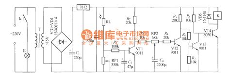 Simple Light Operated Street Lamp Circuit Diagram Control Circuit Circuit Diagram