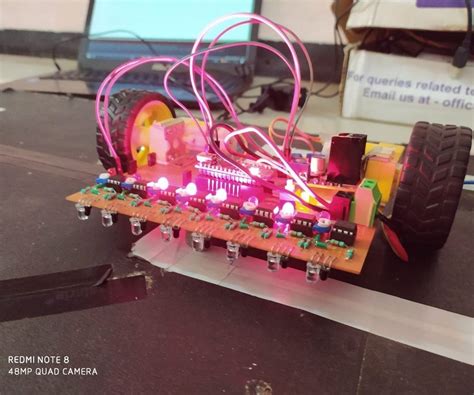 Pid Controlled Line Follower Bot Pcb 6 Steps Instructables