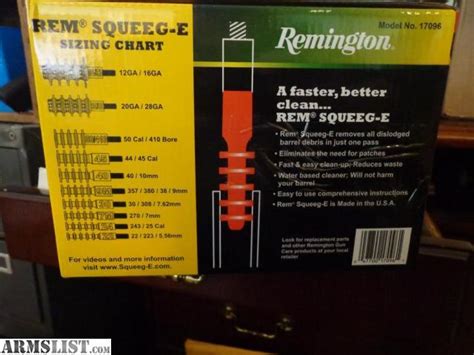 Armslist For Sale Remington Squeeg E Cleaning Systems