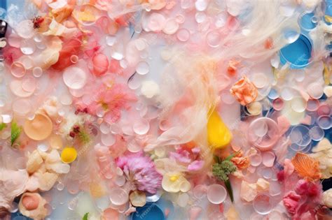 Premium Photo Small Color Microplastics And Plastic Parts Background