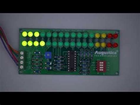 LED VU Peak Hold Meter Dejavu YouTube Electronics Projects Diy Electronic Schematics