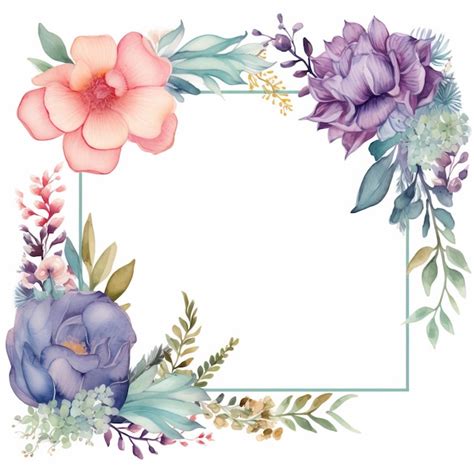 Premium Ai Image Soft Pastel Page Borders