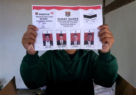 Pilkades Serentak Di Mamuju Antara Foto