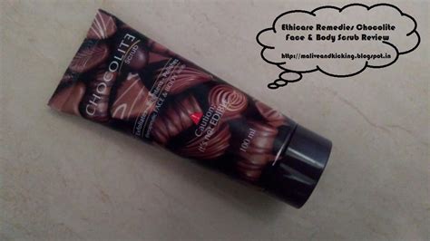 Alive N Kicking Ethicare Remedies Chocolite Face And Body Scrub Review