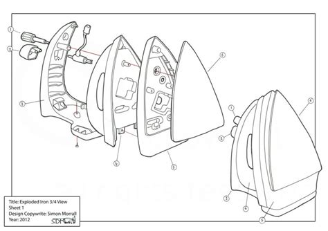 Exploded View In Iron