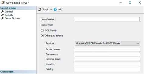 Connecting SQL Server Management Studio To PostgreSQL Via ODBC Driver