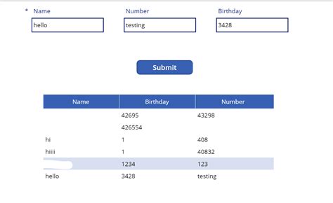Powerapps How To Create A Form Where Users Can Edit Or Delete Rows