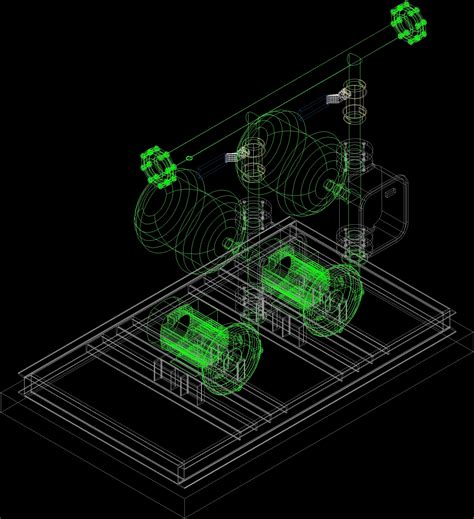 Pumping Equipment 3d Dwg Model For Autocad • Designs Cad