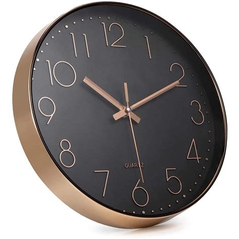 Buy Suohui 12 Inch Silent Wall Clock Non Ticking Modern Wall Clocks