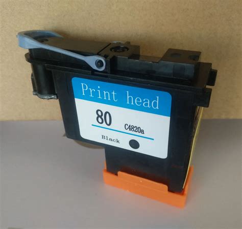 1 Piece Black Printhead C4820a For Hp 80 Compatible For Hp Designjet