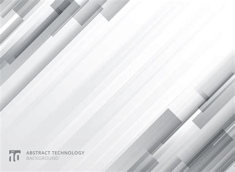 Abstract Technology Vertical Overlap Geometric Squares Shape Gray