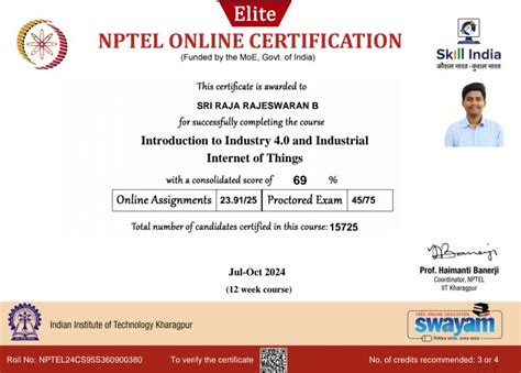 Sri Raja Rajeswaran On Linkedin Nptel