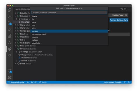 Buildozer Bazel Stack Vscode