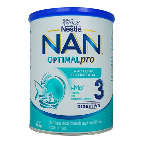Fórmula Infantil Nan 3 Optipro 1 3 Años 800 G Farmacia Coyoacán
