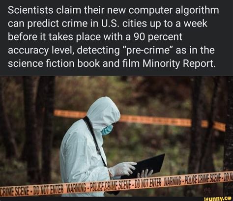 scientists claim their new computer algorithm can predict crime in u s