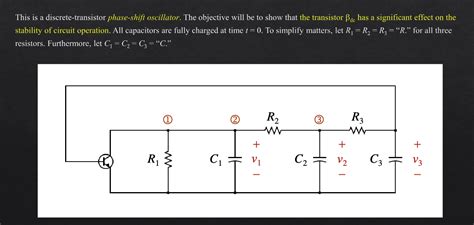 This Is A Discrete Transistor Phase Shift Oscillator