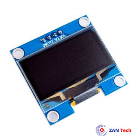 Inch I C OLED Display White ZAN Tech