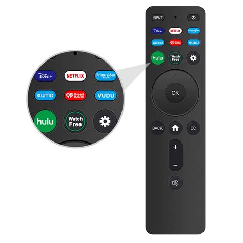 Universal Replacement Remote Xrt260 For All Vizio Smart Tvs