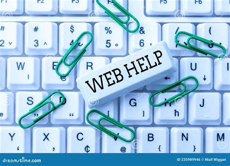Writing Displaying Text Web Help Internet Concept Procedural Or