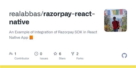 GitHub Realabbas Razorpay React Native An Example Of Integration Of Razorpay SDK In React